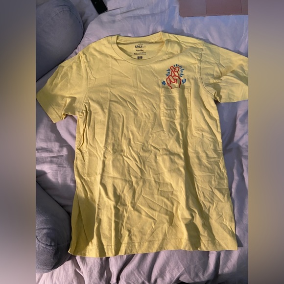 Uniqlo | Tops | Uniqlo X Moma Limited Edition Keith Hating Pocket Tee ...